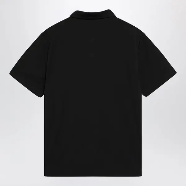 Moncler Polo Shirt With Logo Patch