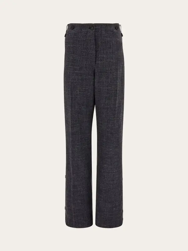 FERRAGAMO Button Up Trouser
