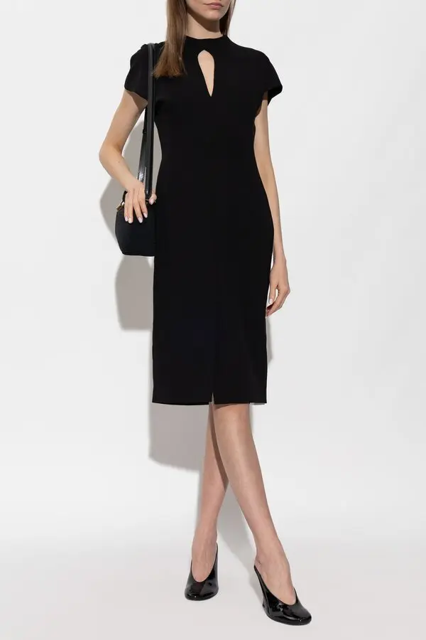 JIL SANDER Dress With Decorative Cut-out At The Neckline