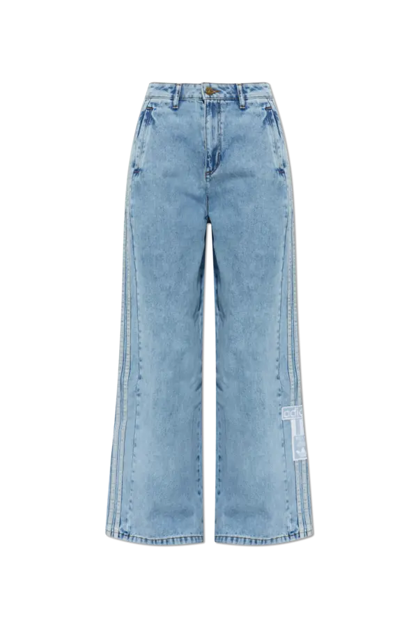 ADIDAS ORIGINALS Wide-leg Jeans - Blue