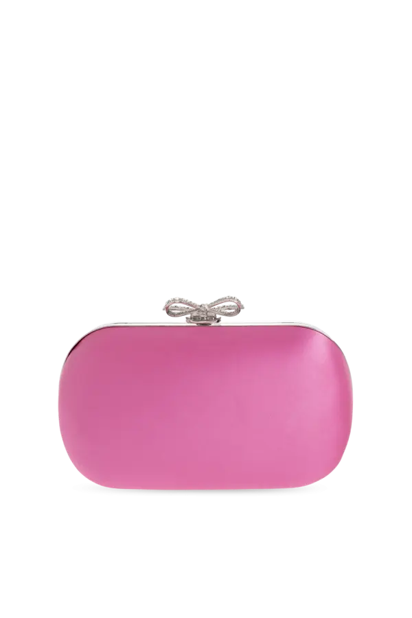 SELF-PORTRAIT Satin Clutch