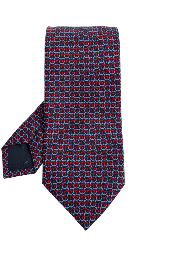 FERRAGAMO Silk Tie - Red