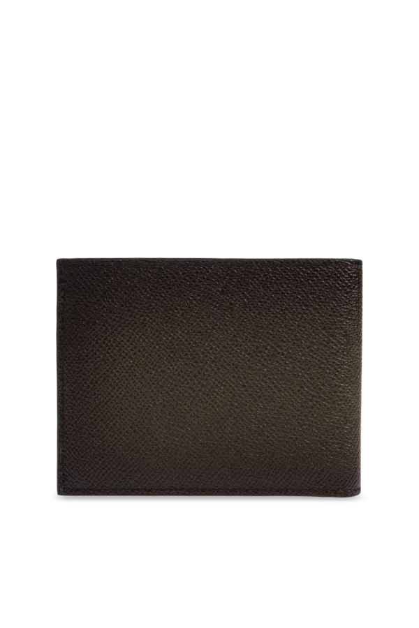 FERRAGAMO Leather Wallet With Logo