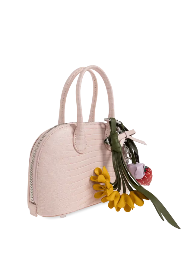 SELF-PORTRAIT Leather Bag With Keychain