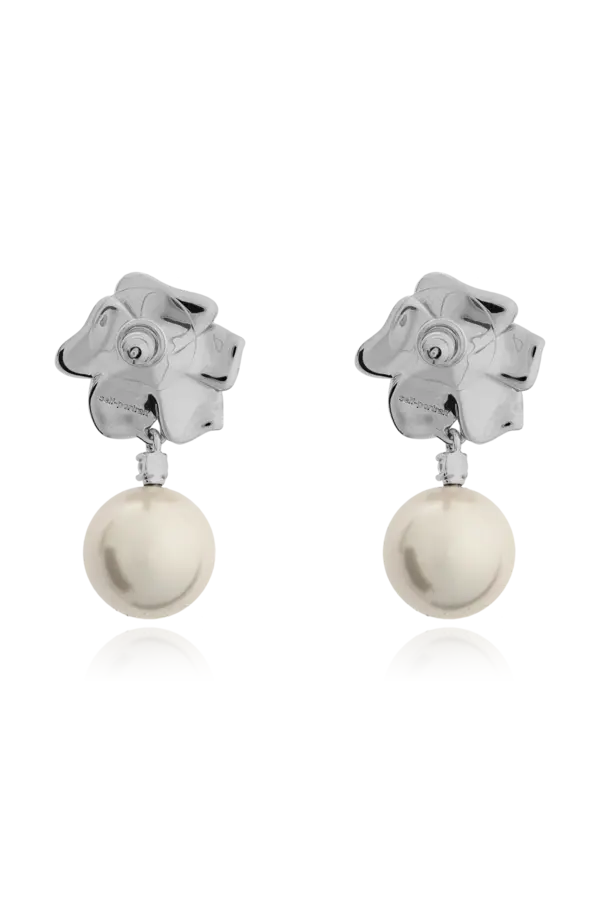SELF-PORTRAIT Earrings With Shimmering Crystals