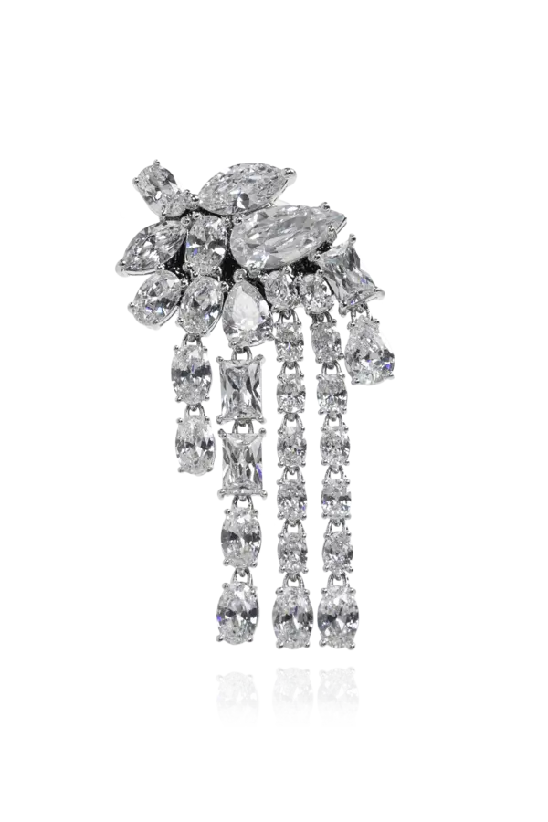SELF-PORTRAIT Earrings With Shimmering Crystals