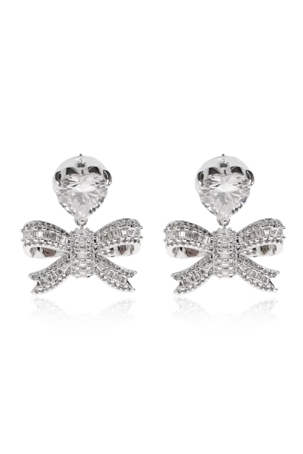 SELF-PORTRAIT Earrings With Shimmering Crystals