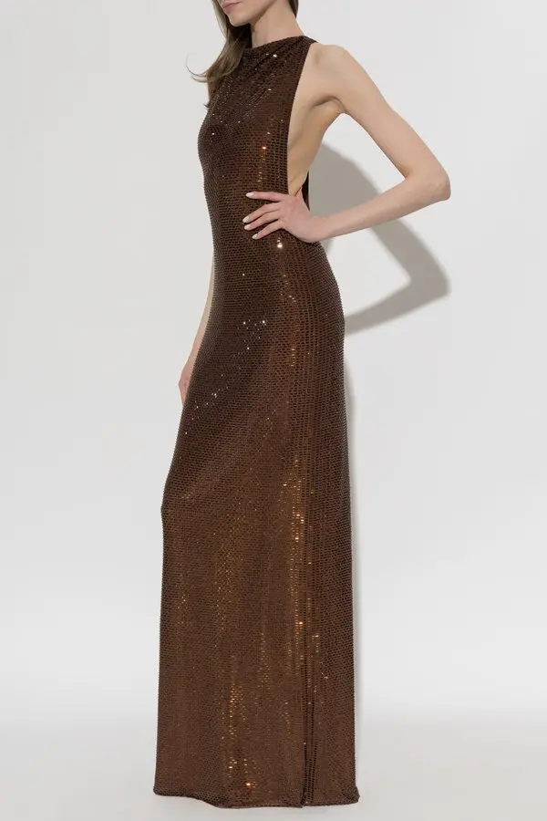 SELF-PORTRAIT Dress With Shimmering Sequins