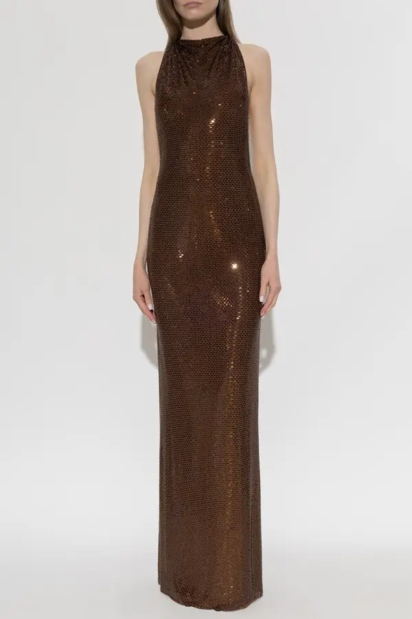 SELF-PORTRAIT Dress With Shimmering Sequins