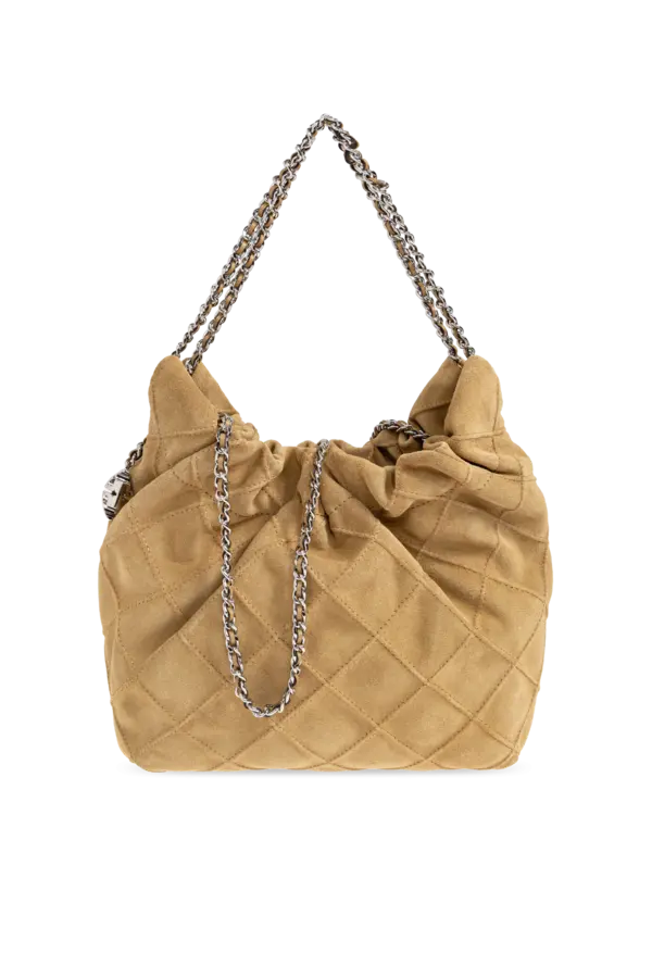Tory Burch Suede Bag "fleming - Brown