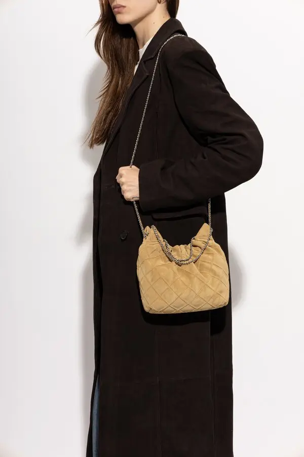 Tory Burch Suede Bag "fleming