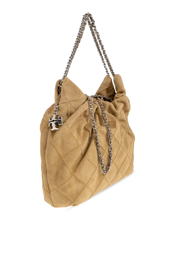 Tory Burch Suede Bag "fleming