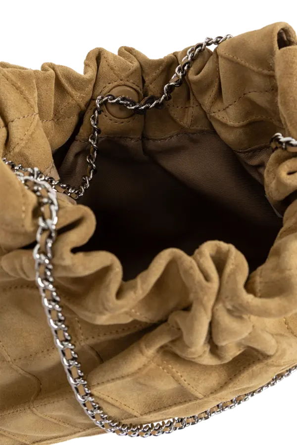 Tory Burch Suede Bag "fleming