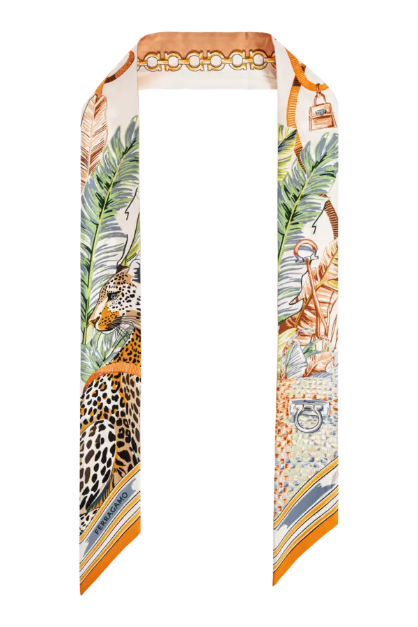FERRAGAMO Silk Scarf