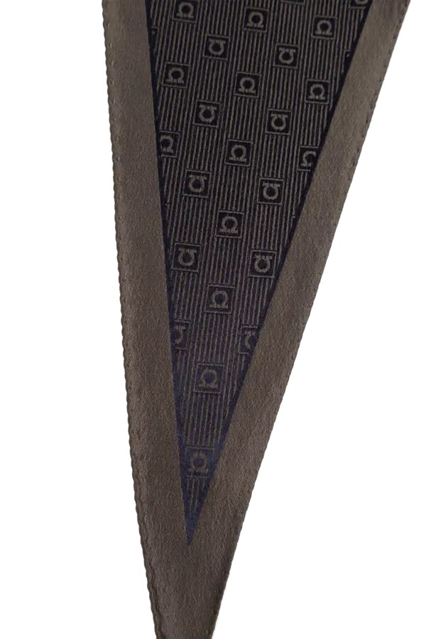 FERRAGAMO Asymmetric Scarf With Monogram