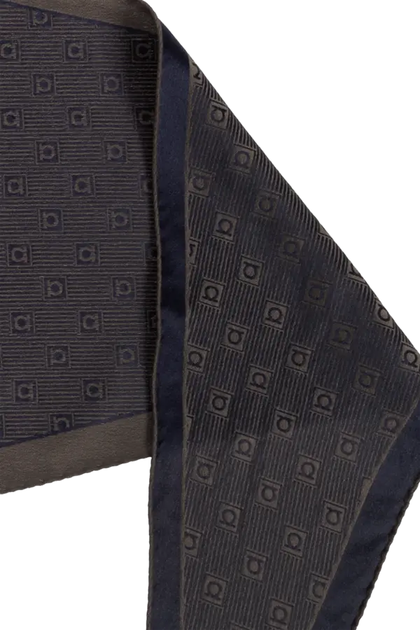 FERRAGAMO Asymmetric Scarf With Monogram