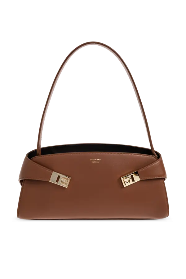 FERRAGAMO Hug' Bag - Brown
