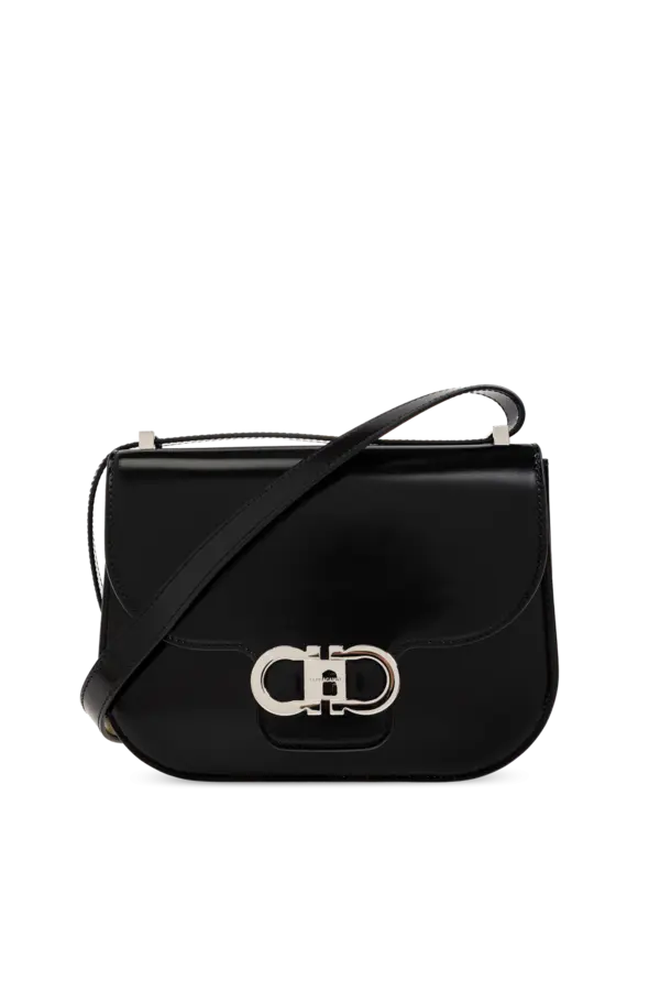 FERRAGAMO Double" Bag - Black