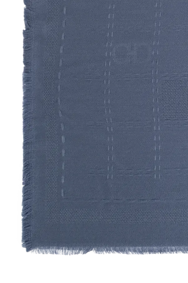 FERRAGAMO Wool Scarf With Logo