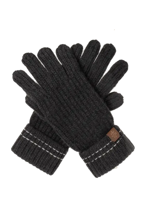 Eleventy Cashmere Gloves - Grey