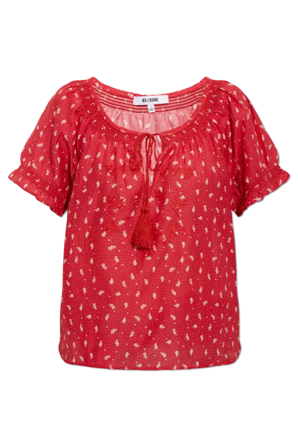 RE/DONE Top ‘katie - Red