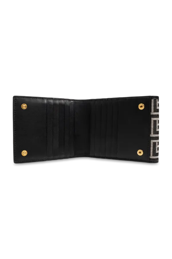 Balmain Leather Wallet With Logo