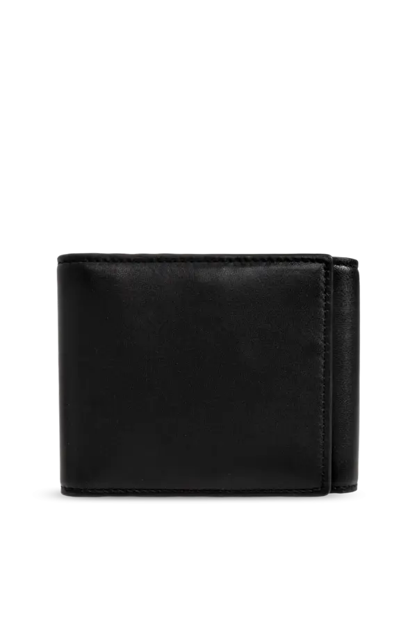 Balmain Leather Wallet With Logo