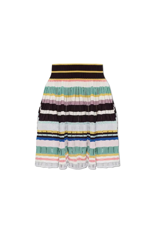 Alaïa Flared Skirt - Multicolour