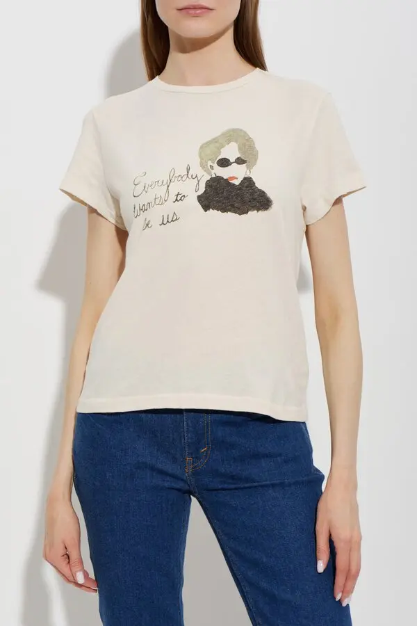 RE/DONE T-shirt With Print
