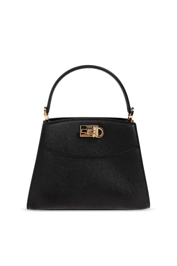 FERRAGAMO Studio Box" Bag - Black