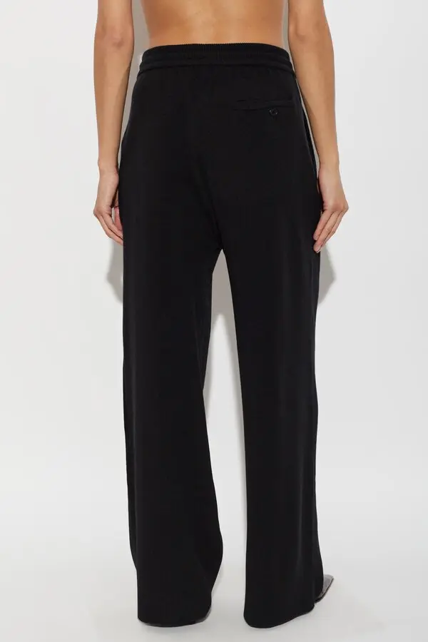 LANVIN Wool Trousers With Straight-leg Cut