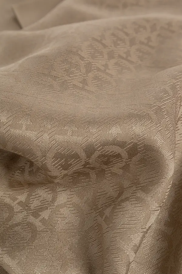 FERRAGAMO Silk Scarf With Monogram