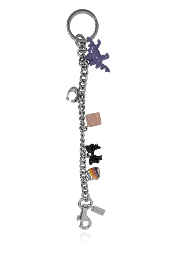 COACH Keychain With Charms