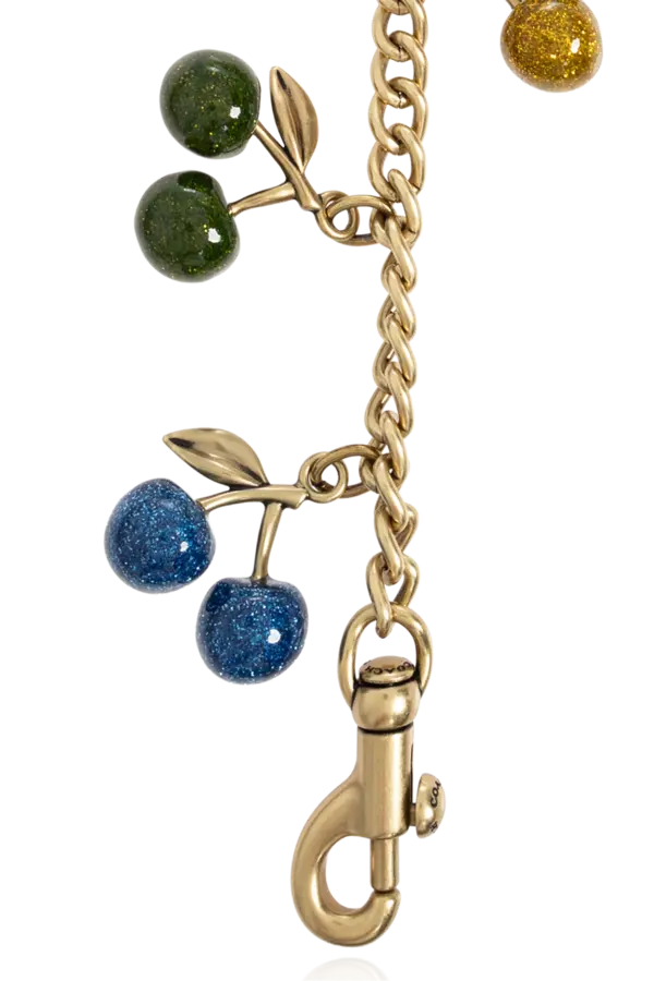 COACH Keychain With Charms