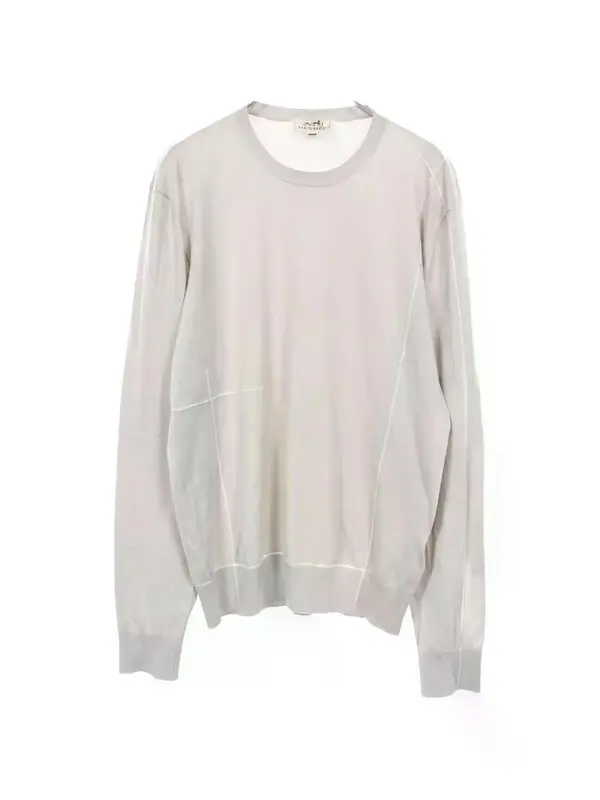 Hermès 2010 Fine-knit Jumper - Grey