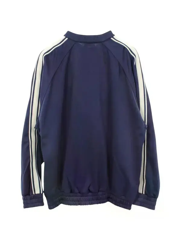 Celine Logo Embroidered Zip-up Jacket