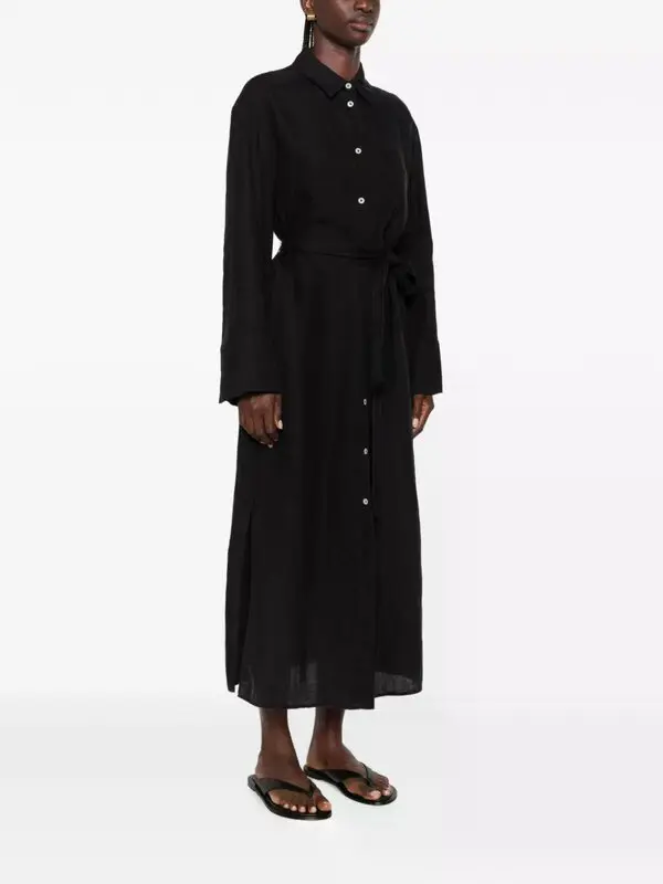 Marc O'polo Belted Midi Shirt Dress