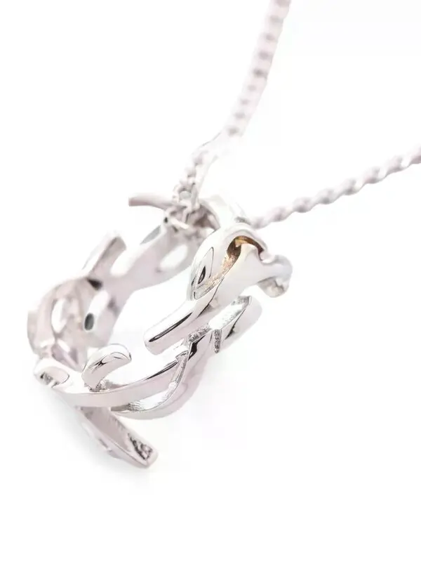 Saint Laurent Cassandra Pendant Necklace