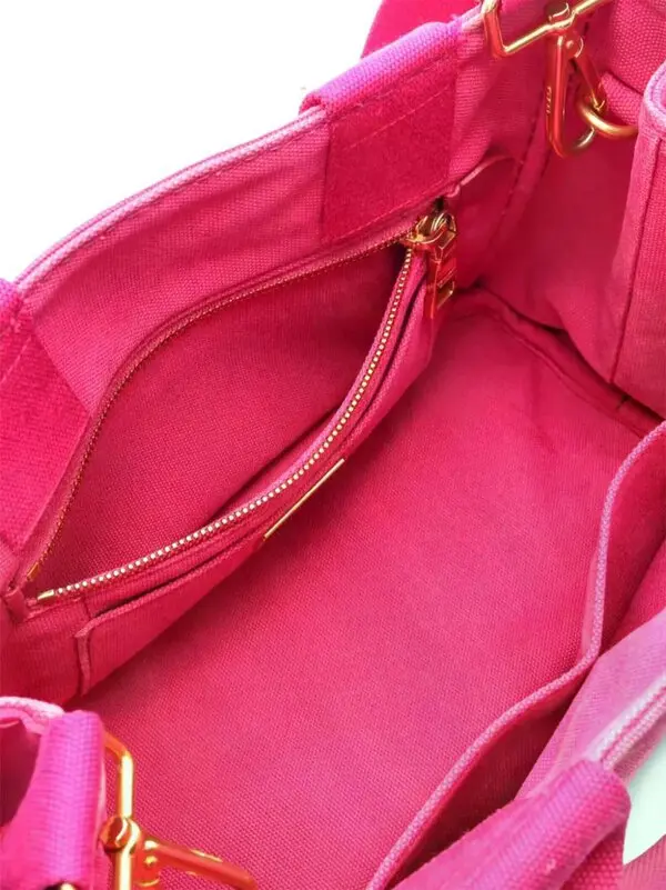 Prada Canapa Tote Bag - Pink