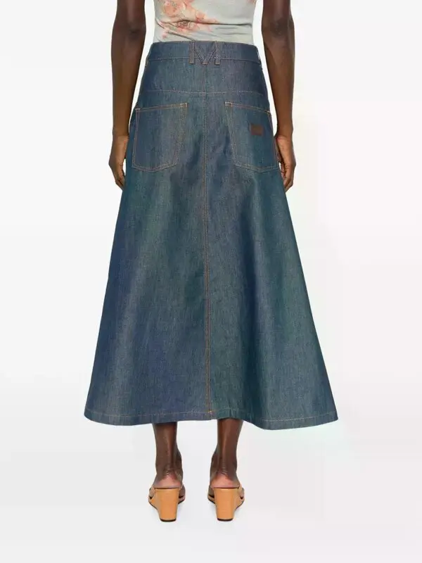 Moschino A-line Midi Skirt