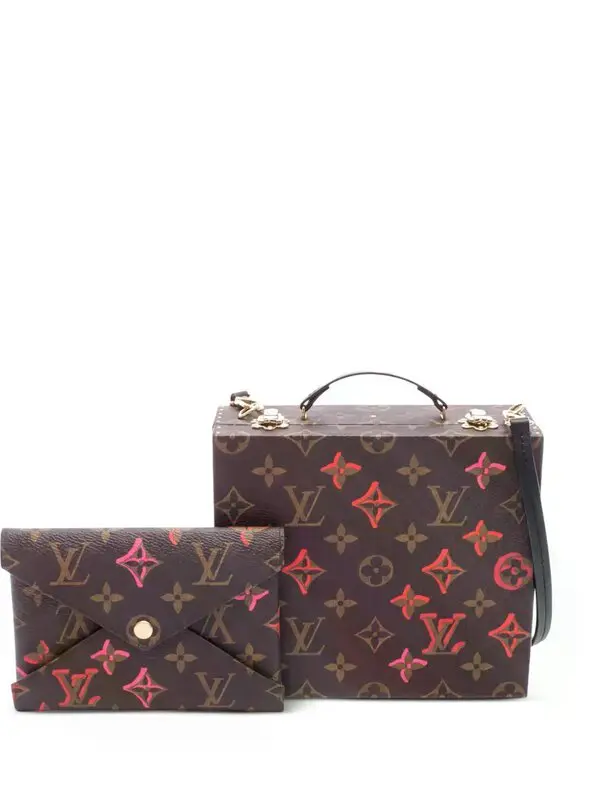 LOUIS VUITTON Monogram Mobile Box Tote Bag