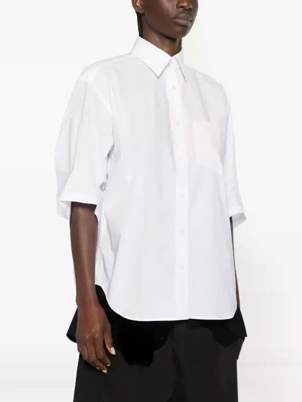 Moschino Short-sleeve Chest-pocket Shirt