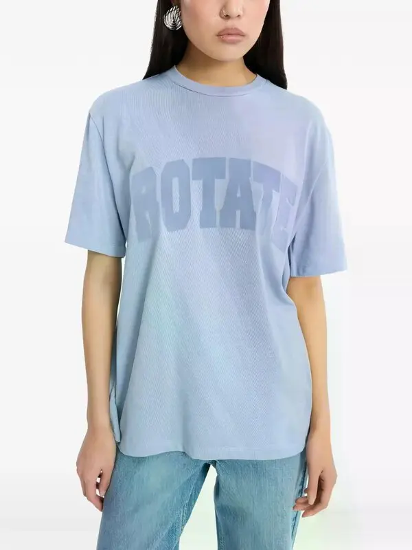 ROTATE BY BIRGER CHRISTENSEN Oversized Print T-shirt