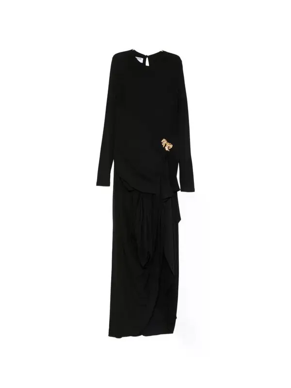 Moschino Bow-detail Maxi Dress