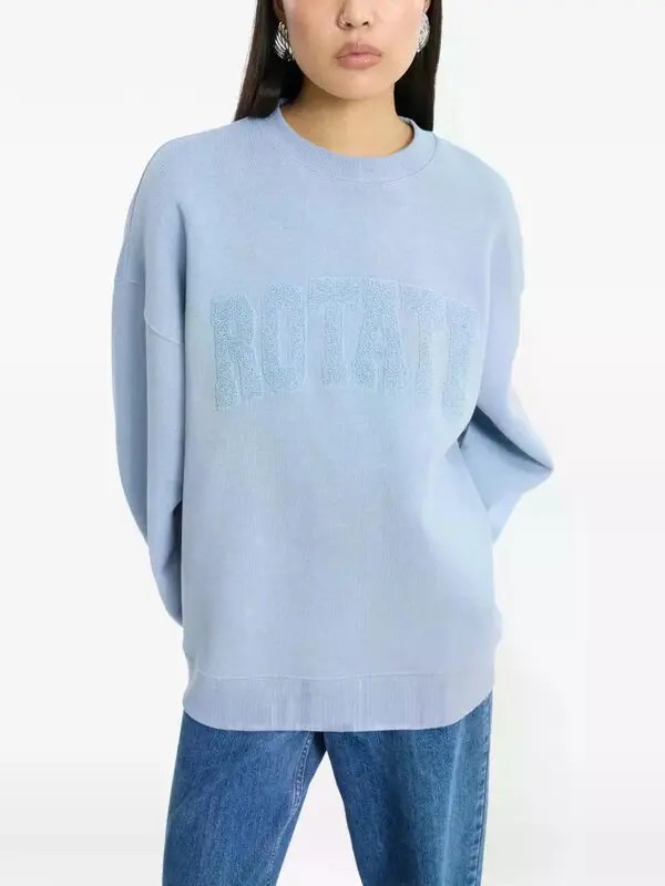ROTATE BY BIRGER CHRISTENSEN Crewneck Heavy Sweatshirt
