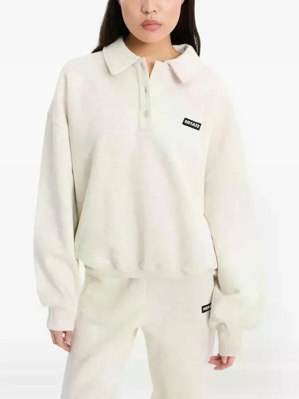 ROTATE BY BIRGER CHRISTENSEN Polo Heavy Sweatshirt