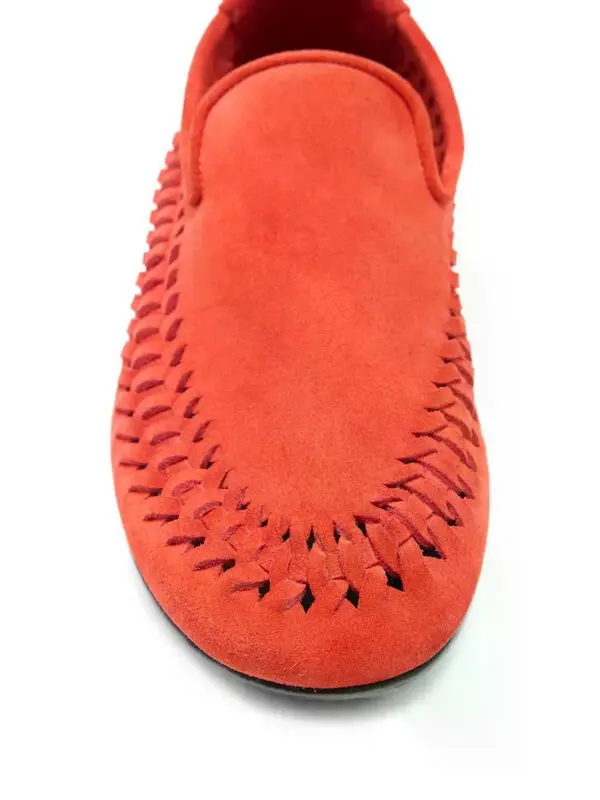 Proenza Schouler Calf Suede Loafers