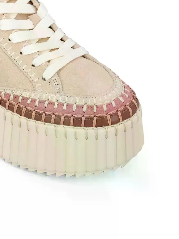 Chloé Nama Whipstitch Sneakers