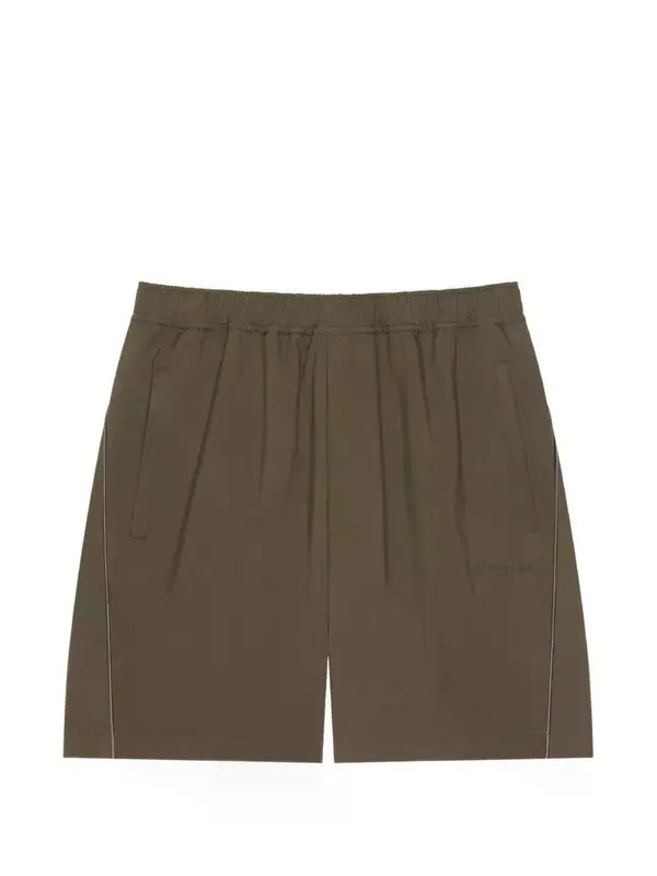 Givenchy Logo-embroidered Shorts - Brown