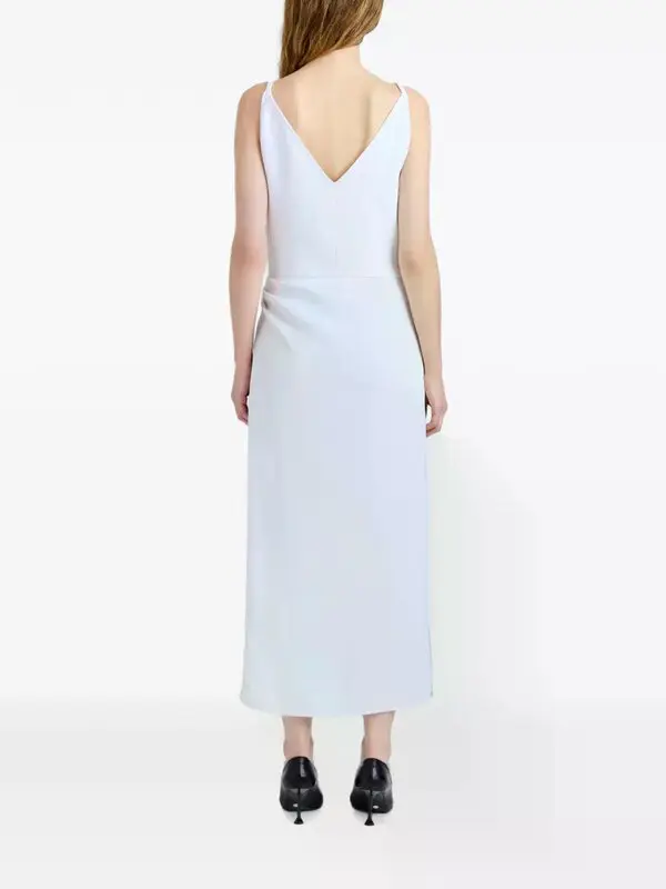 Proenza Schouler Noema Heavy Sable Wrap Dress